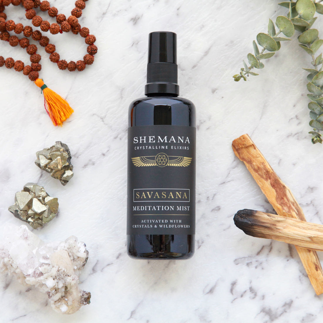 Savasana Meditation Body Mist: Essential Oil Aura & Yoga Spray - 100ml ...