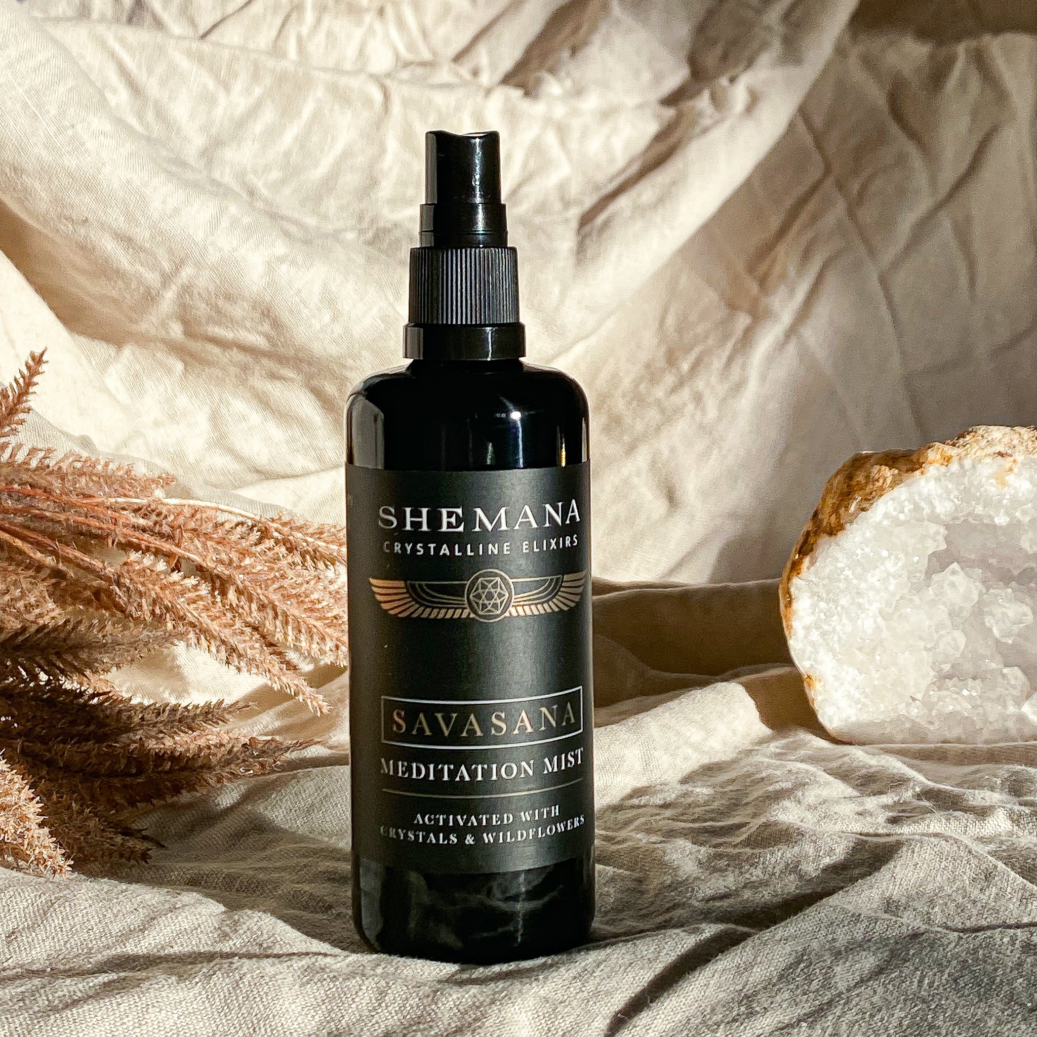 Savasana Meditation Body Mist: Essential Oil Aura & Yoga Spray - 100ml ...